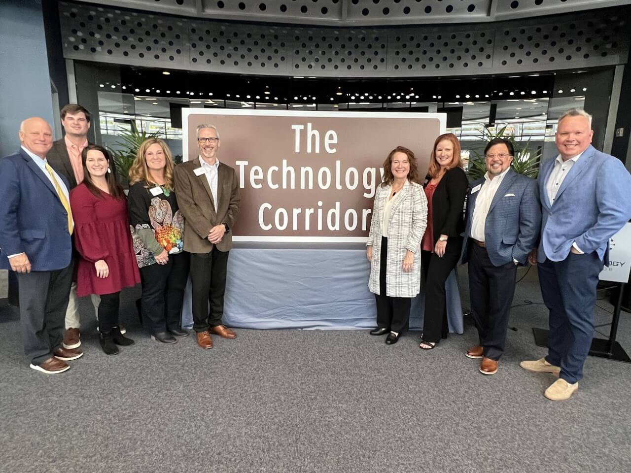 Ribbon Cutting Ceremony Held For The Technology Corridor - True North 400