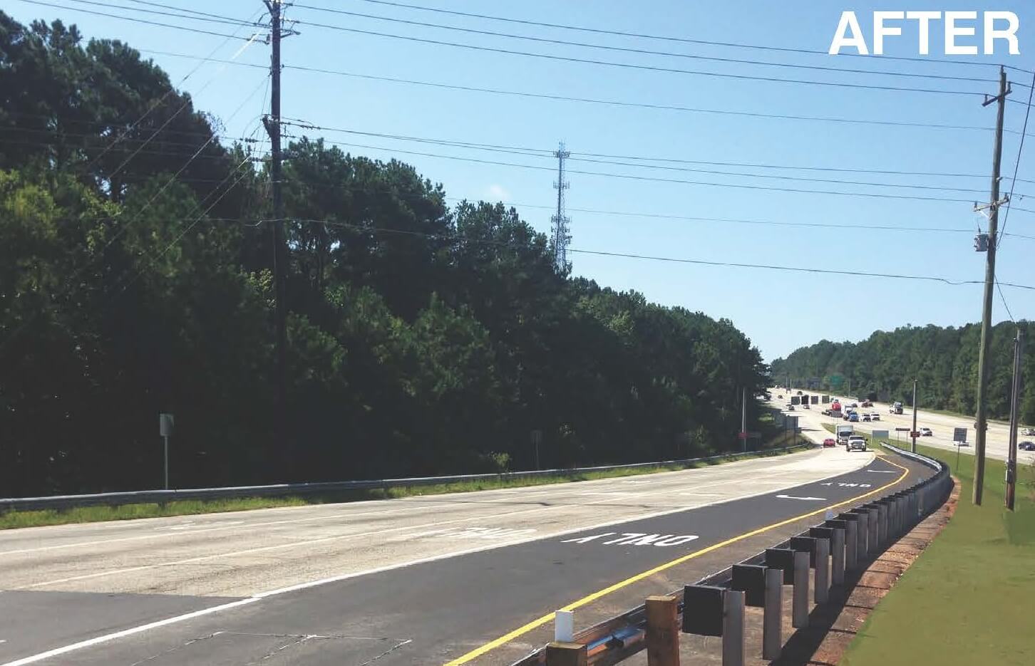Old Milton Parkway at GA 400 Ramp - True North 400