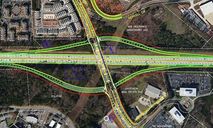 McGinnis Ferry Interchange - True North 400