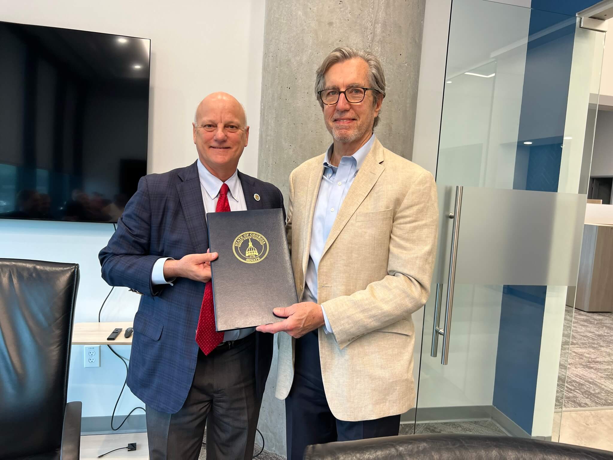 North Fulton CID Executive Director Brandon Beach honors City of ...